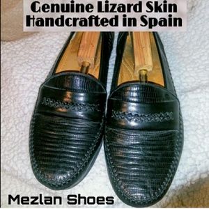 Mezlan | Shoes | Mezlan Genuine Lizard Skin Loafer Size 5 | Poshmark